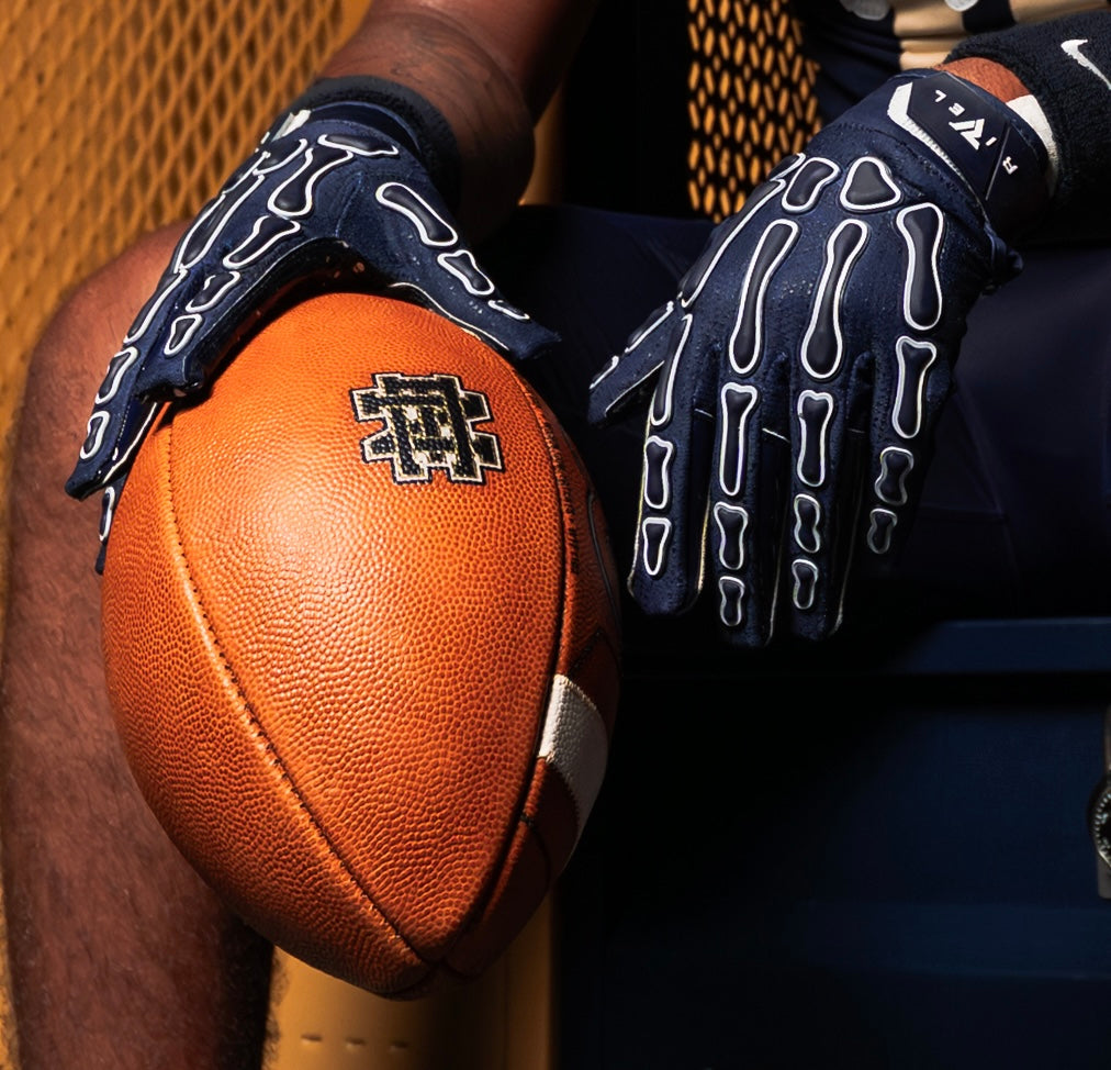 Reaper OREO Bones Football Gloves – Rivel Athletics