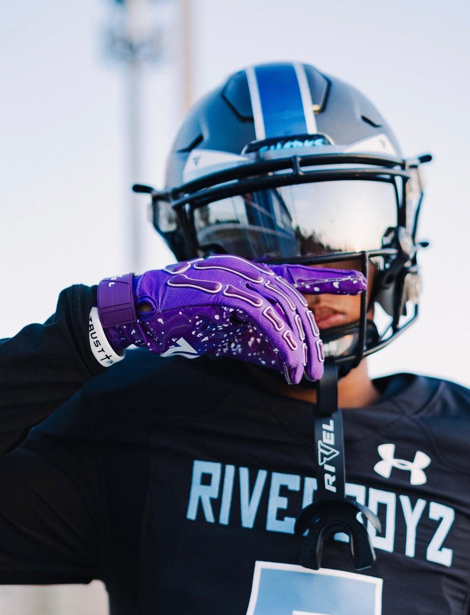 Reaper OREO Bones Football Gloves – Rivel Athletics