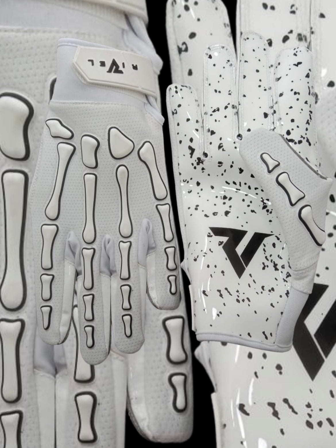 Reaper OREO Bones Football Gloves – Rivel Athletics