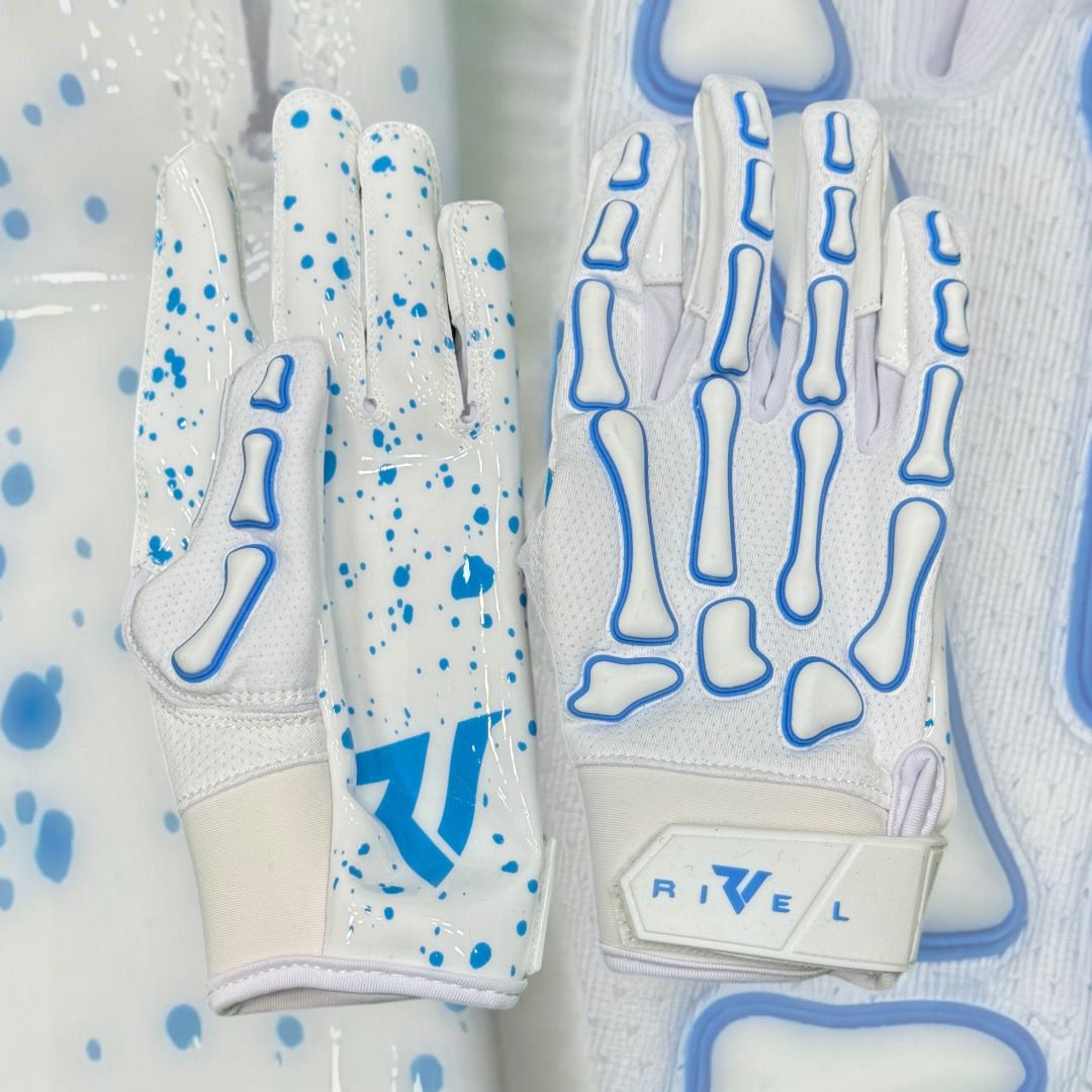 Reaper WHT Series OREO Bones Football Gloves – Rivel Athletics