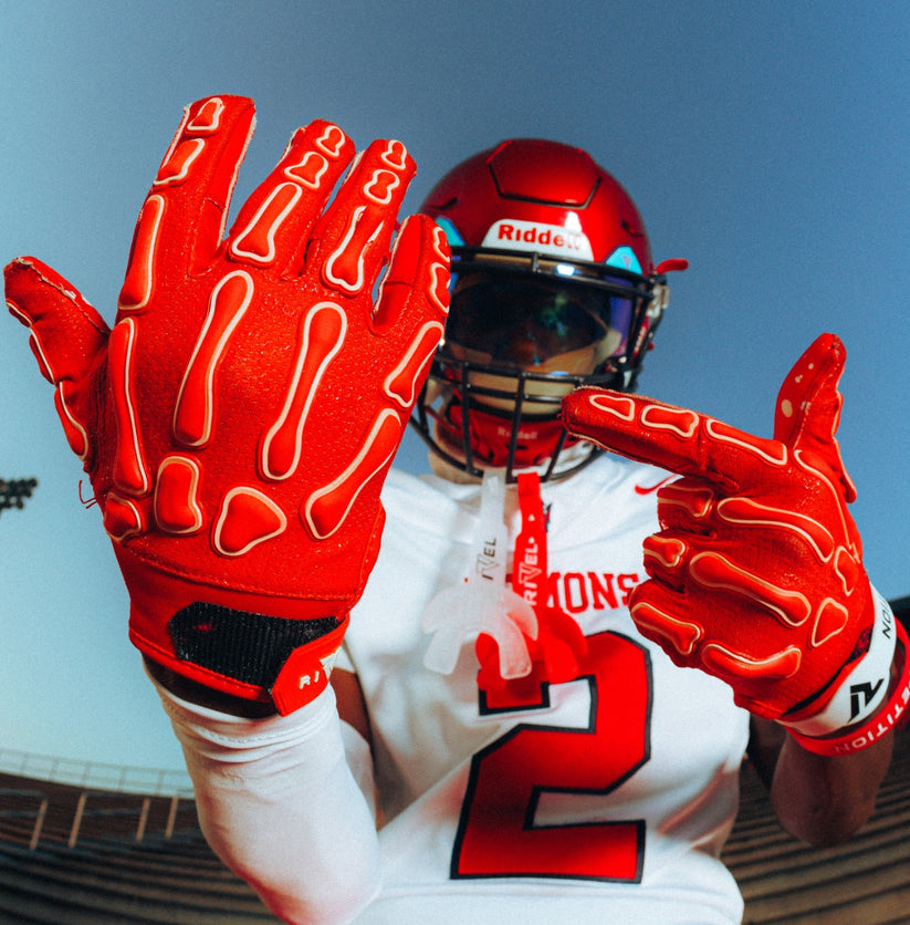 Reaper OREO Bones Football Gloves – Rivel Athletics