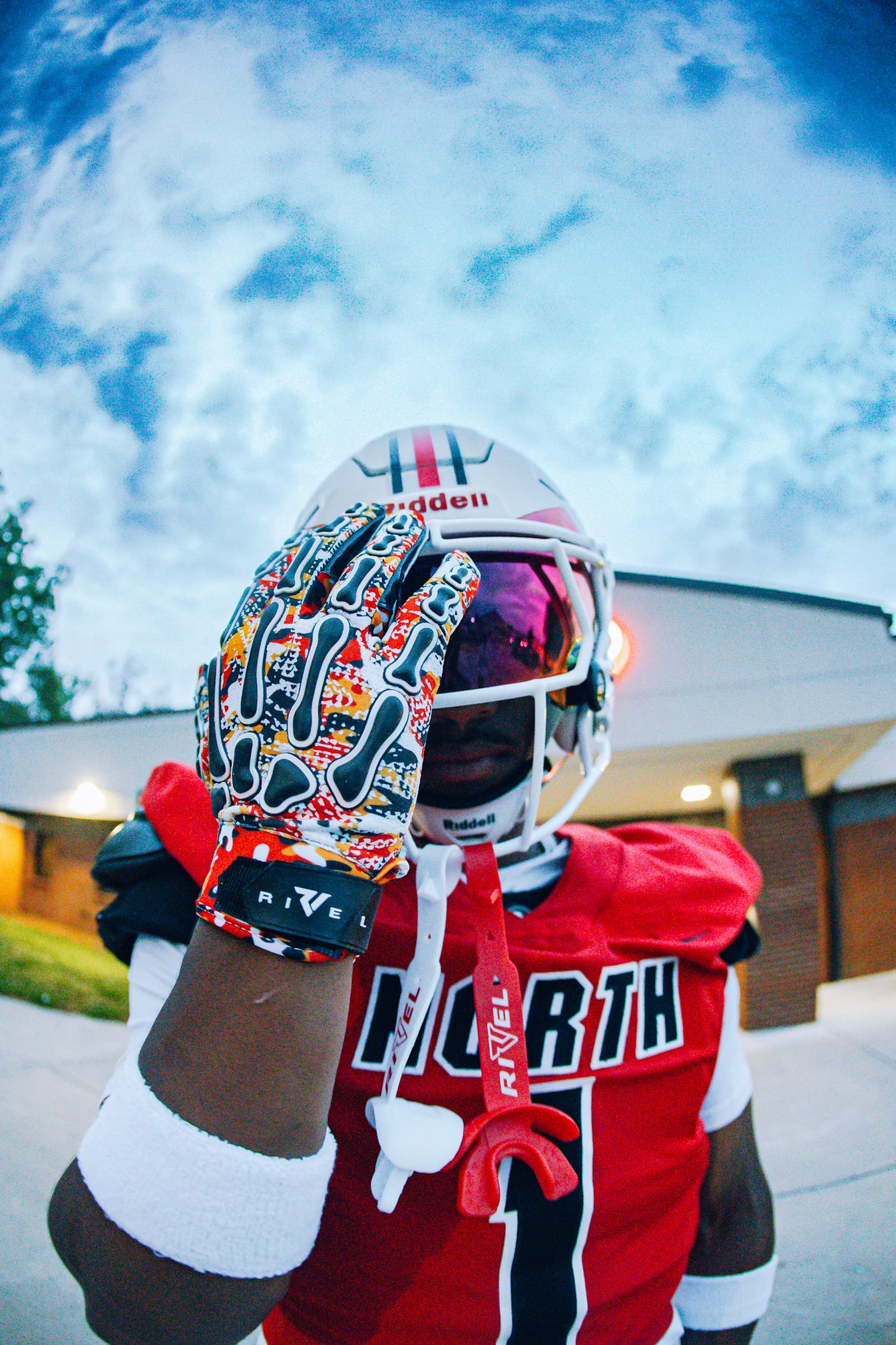 Reaper Jungle Bones Football Gloves – Rivel Athletics