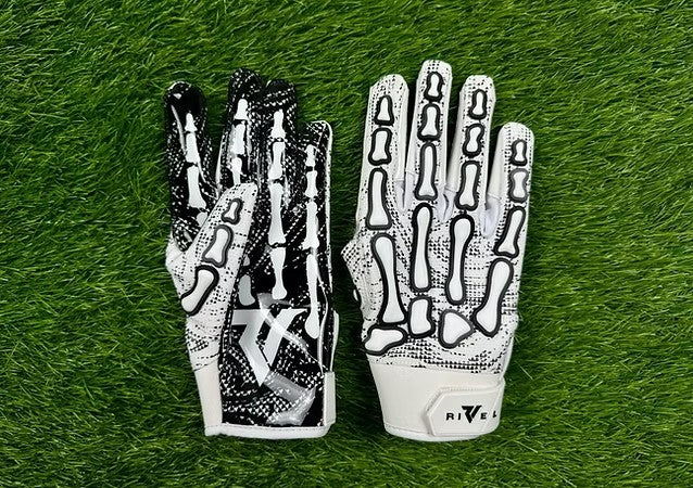 Reaper BLK OREO Bones Football Gloves – Rivel Athletics