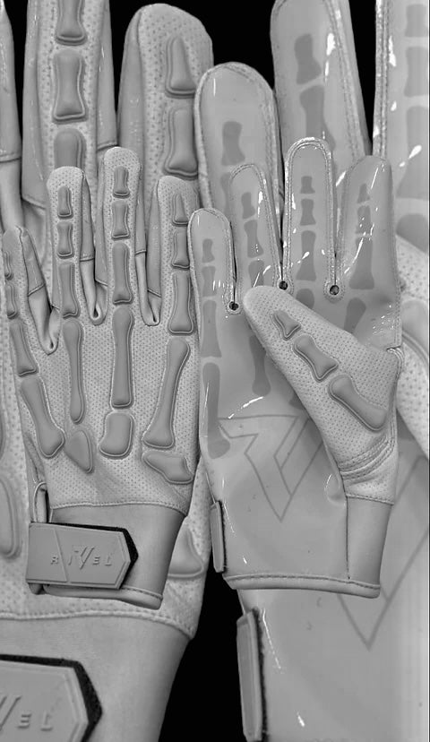 Reaper COLORS Bones Football Gloves – Rivel Athletics
